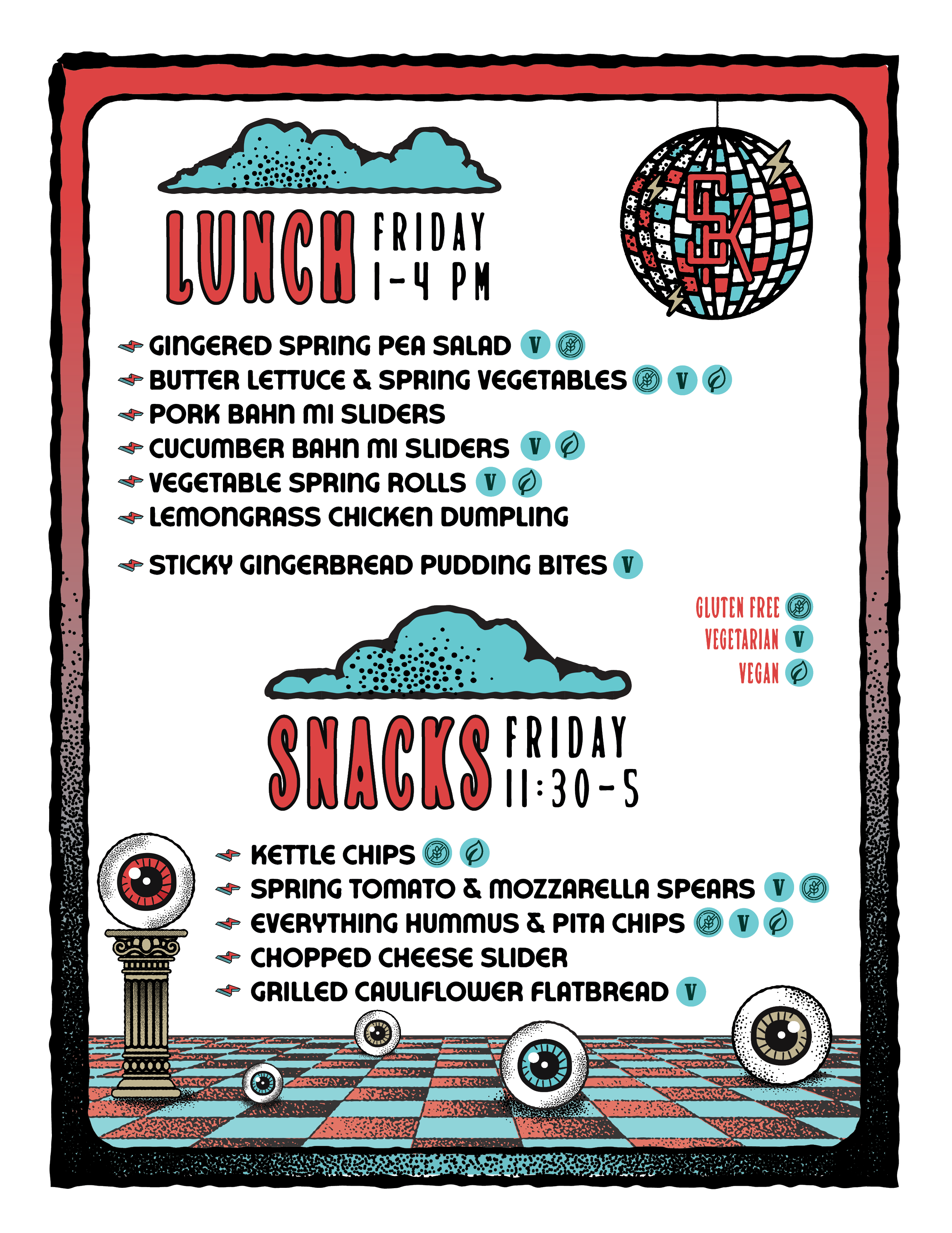 Platinum Food Menus – Shaky Knees Information